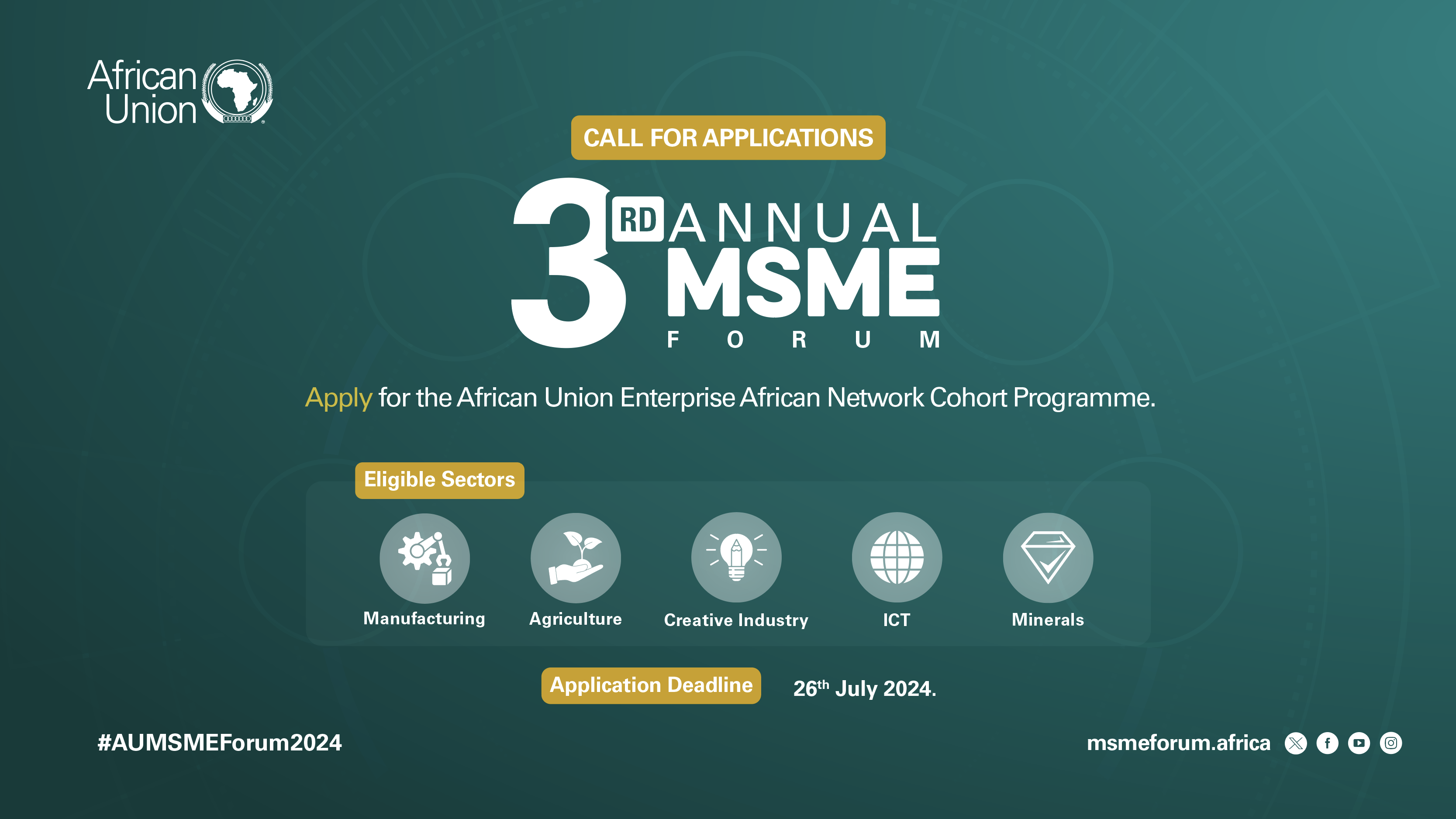 Call for Small Businesses in Africa - African Union MSME Forum